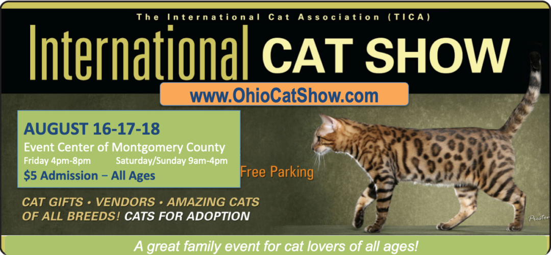 International Cat Show – Exhibit Hall Bldg 2 | Montgomery County ...